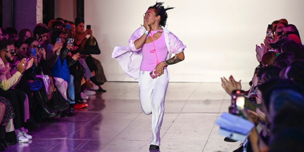 Chet Lo hizo su debut en la London Fashion Week