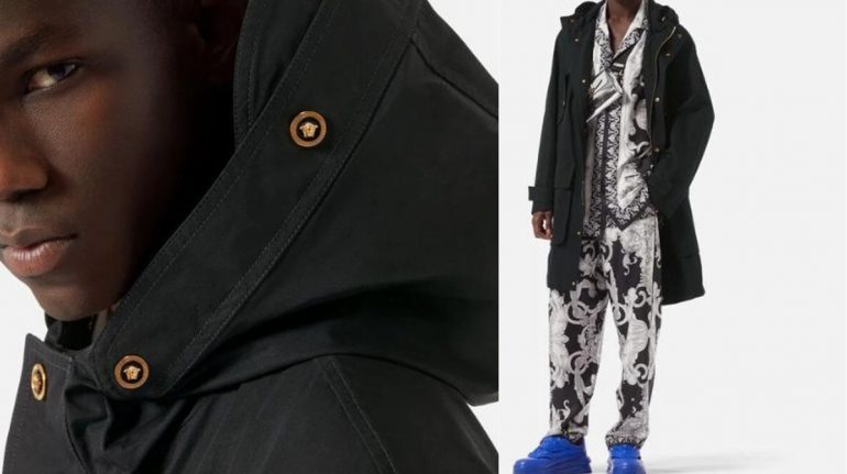 Te presentamos los abrigos de Versace que no pueden faltar en tu closet